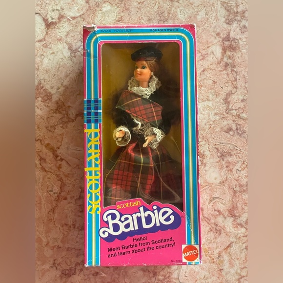 Mattel | Toys | Mattel Vintage Scottish Barbie 98 | Poshmark